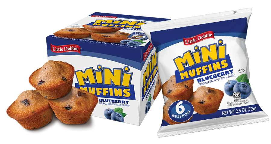 Little Debbie® Mini Muffins Blueberry | Vending & Micro Markets - McKee ...