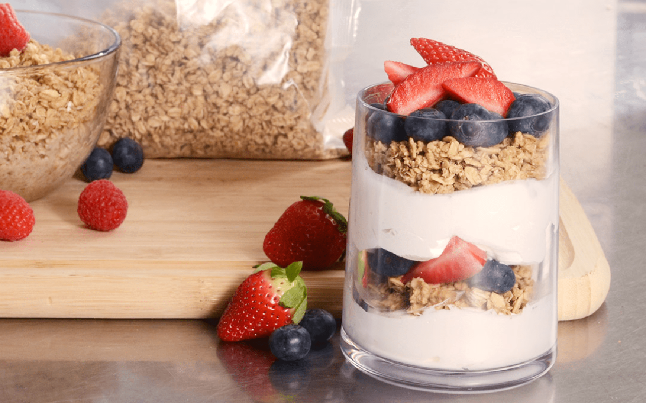 Easy Yogurt, Fruit & Granola Parfaits - McKee Foods